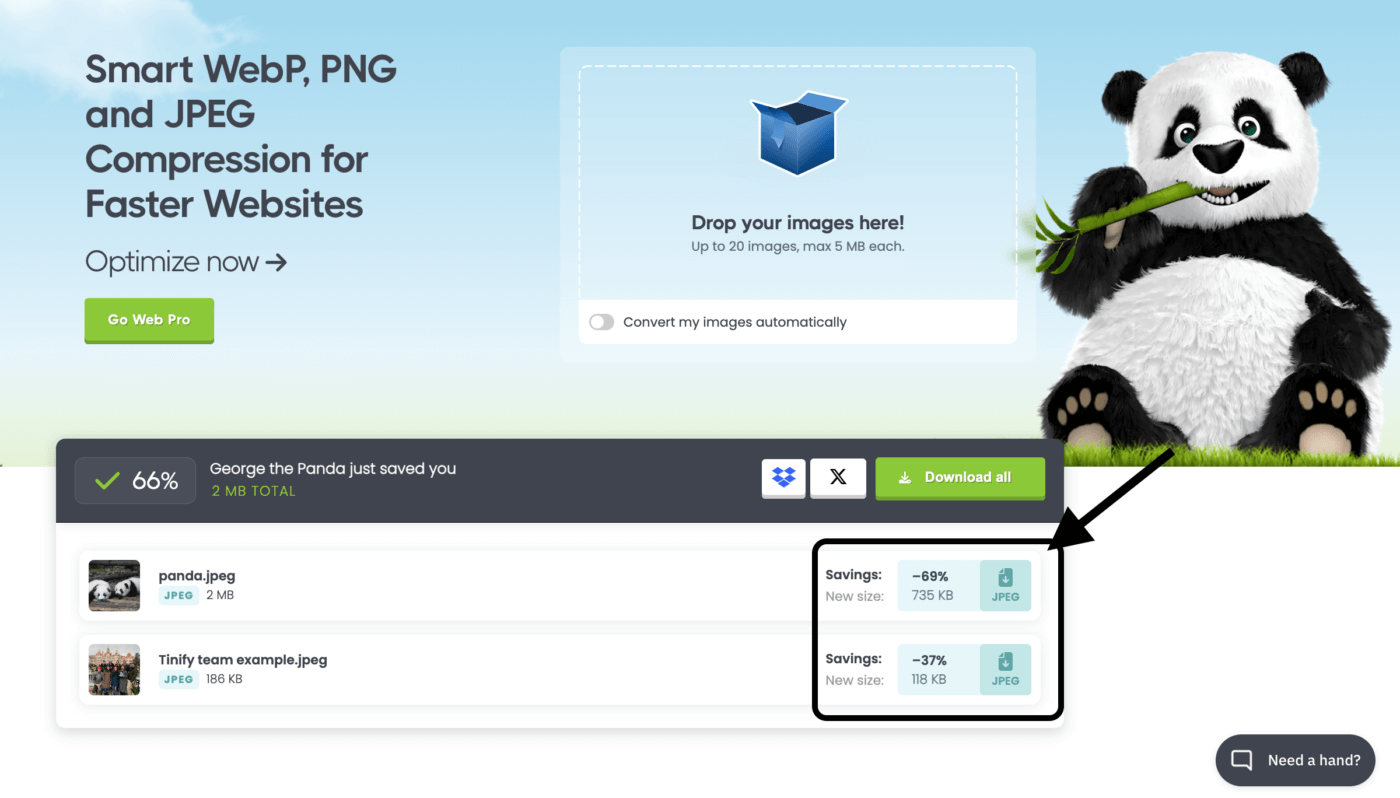 How to resize images to make them smaller for a faster website: dimensions vs. file size ...